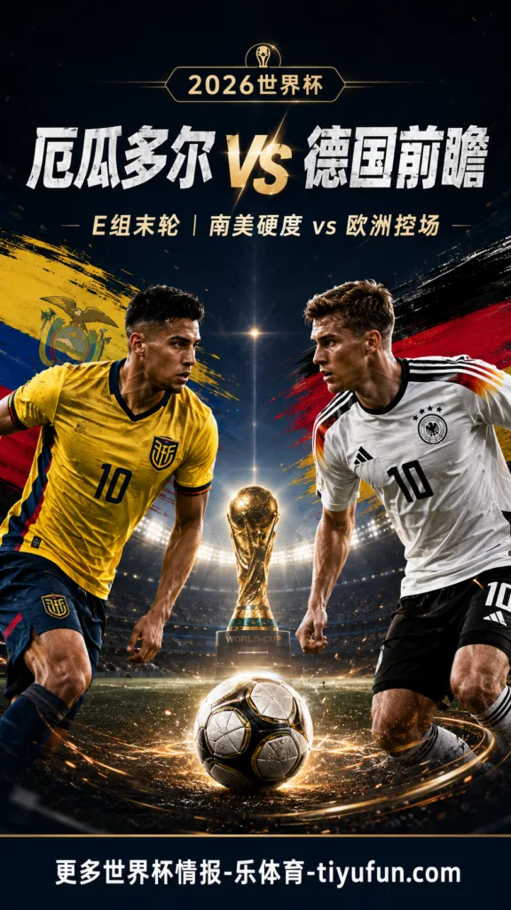 厄瓜多尔 vs 德国 2026世界杯比赛详情 – 乐体育